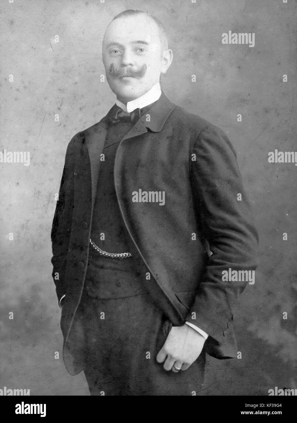Portrait man mustache photo Black and White Stock Photos & Images - Alamy