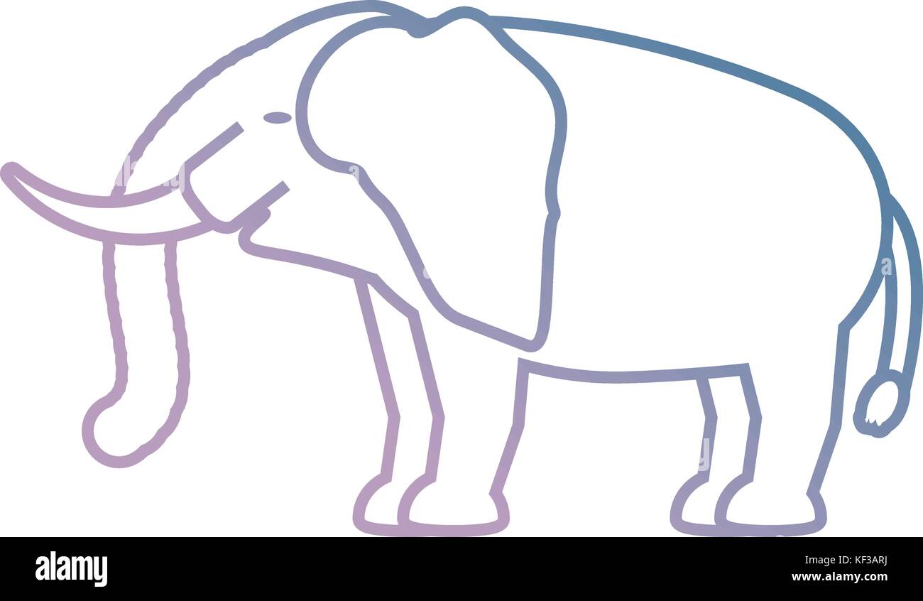 elephant vector illustration Stock Vector Image & Art - Alamy