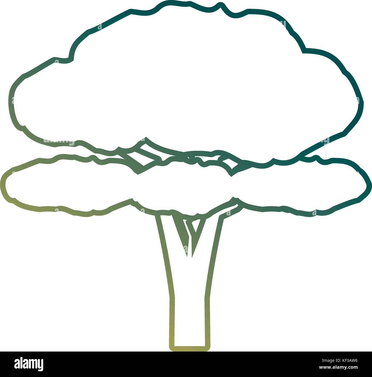 tree vector illustration Stock Vector Image & Art - Alamy