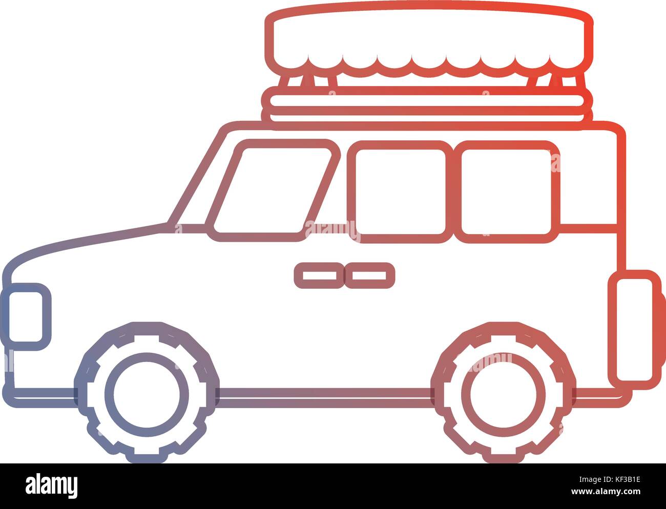 safari vehicle vector illustration Stock Vector Image & Art - Alamy