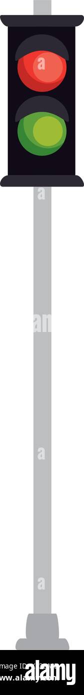 Illuminated pedestrian Stock Vector Images - Alamy