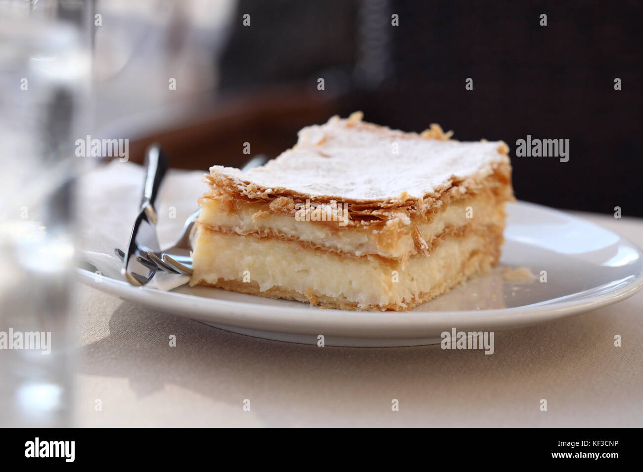 French dessert, mille-feuille Stock Photo - Alamy