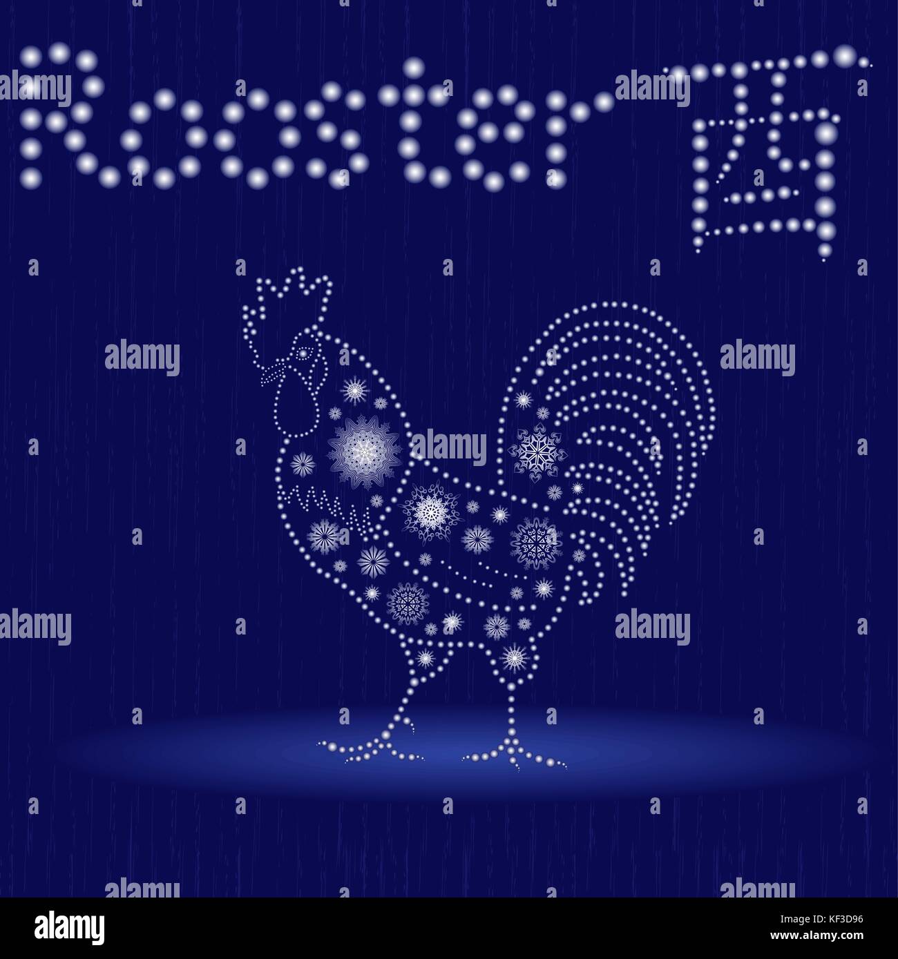 Chinese horoscope rooster Stock Vector Images - Alamy