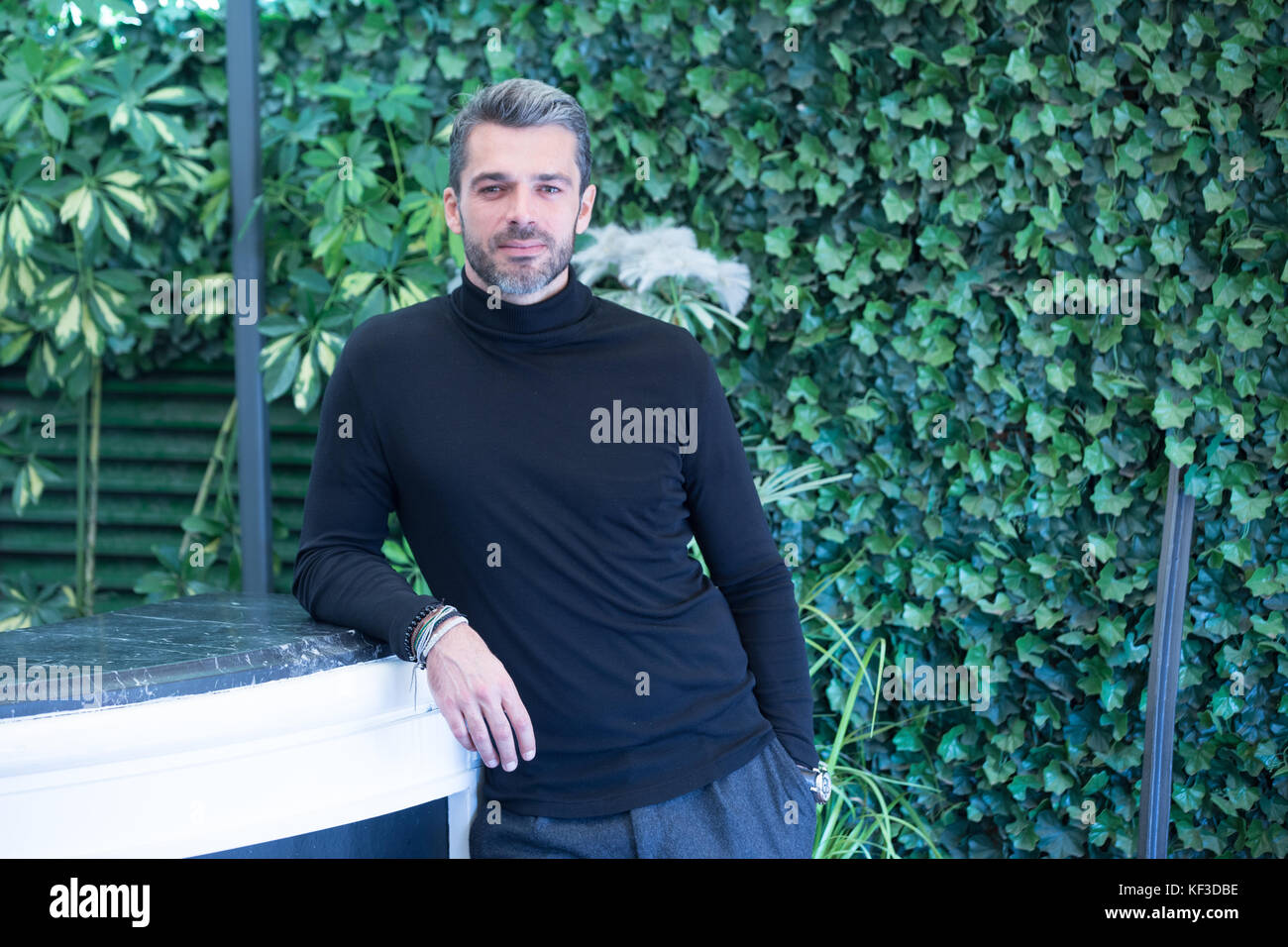 Rome, Italy. 24th Oct, 2017. Italian actor Luca Argentero Credit ...