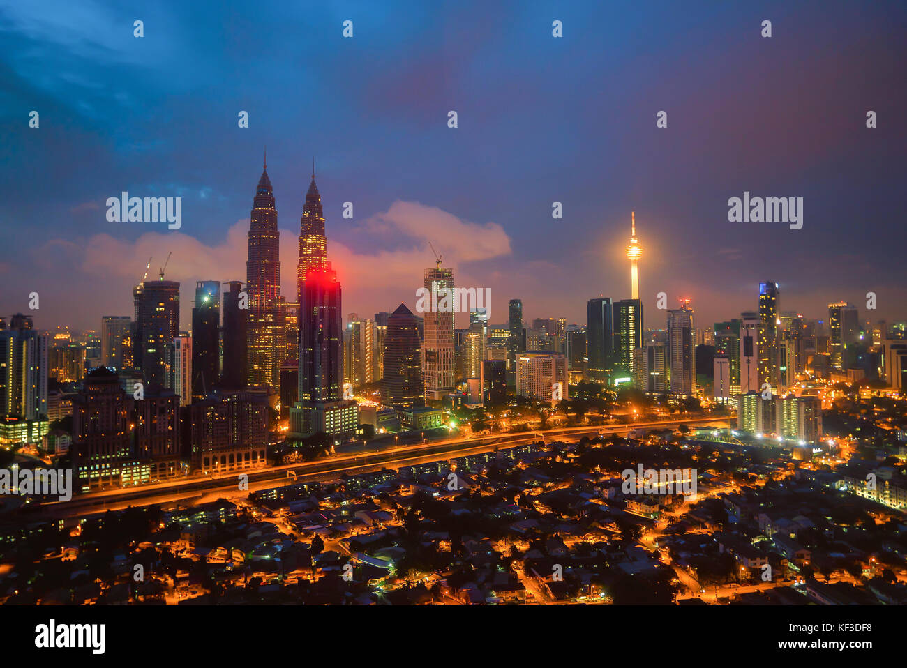 Aerial view of kuala lumpur hi-res stock photography and images - Alamy