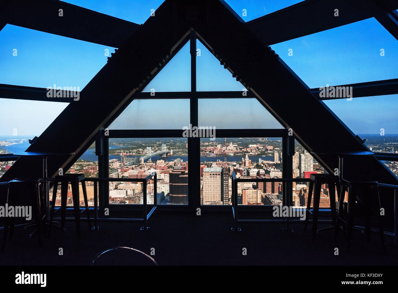 One Liberty Observation Deck, Philadelphia, Pennsylvania, USA Stock ...
