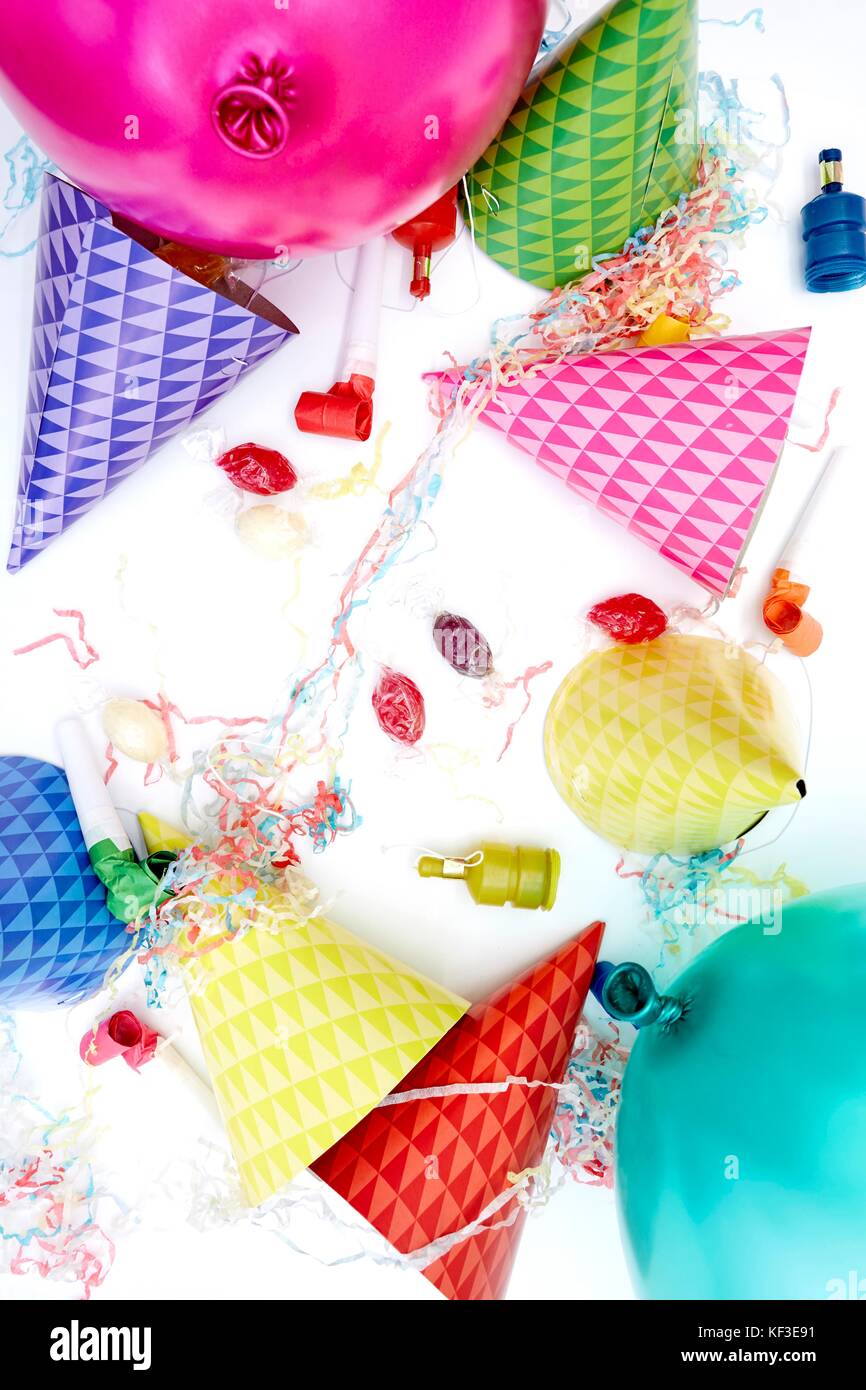 A studio photo of party balloons Stock Photo - Alamy