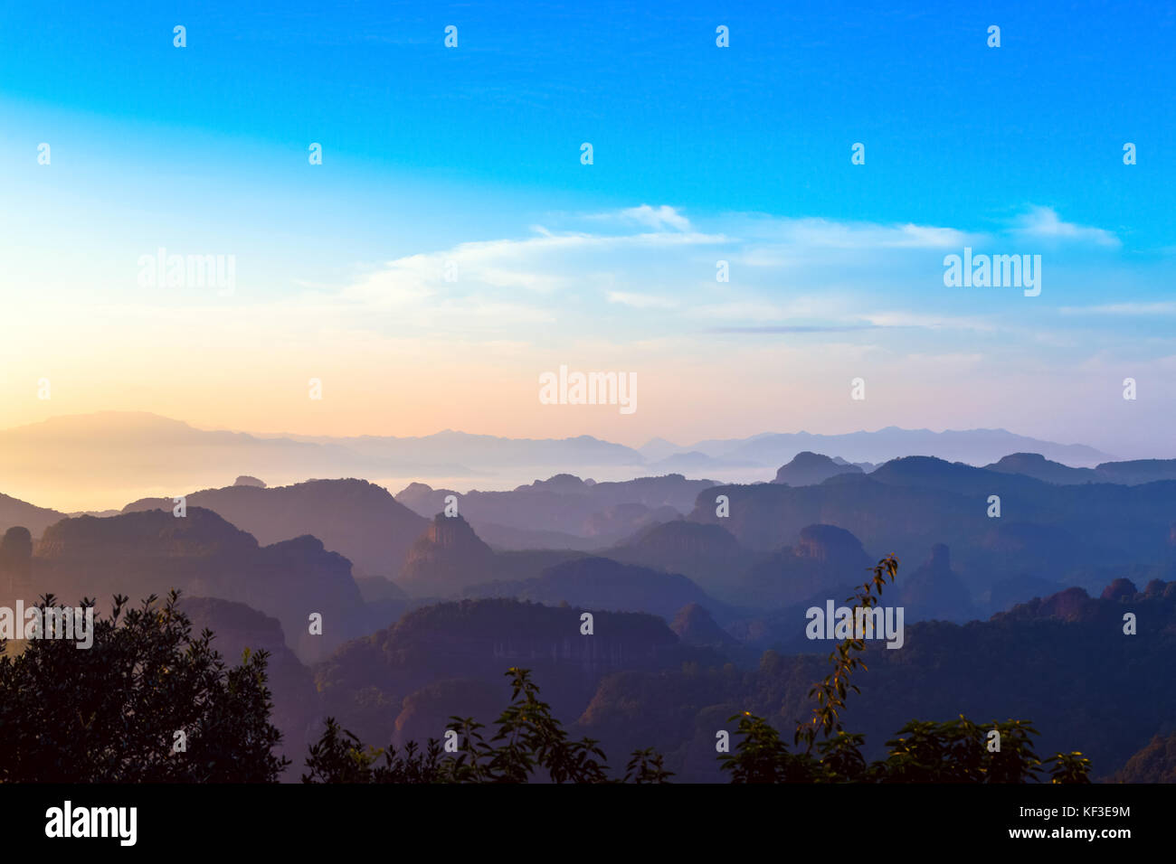 China danxia mountains hi-res stock photography and images - Alamy