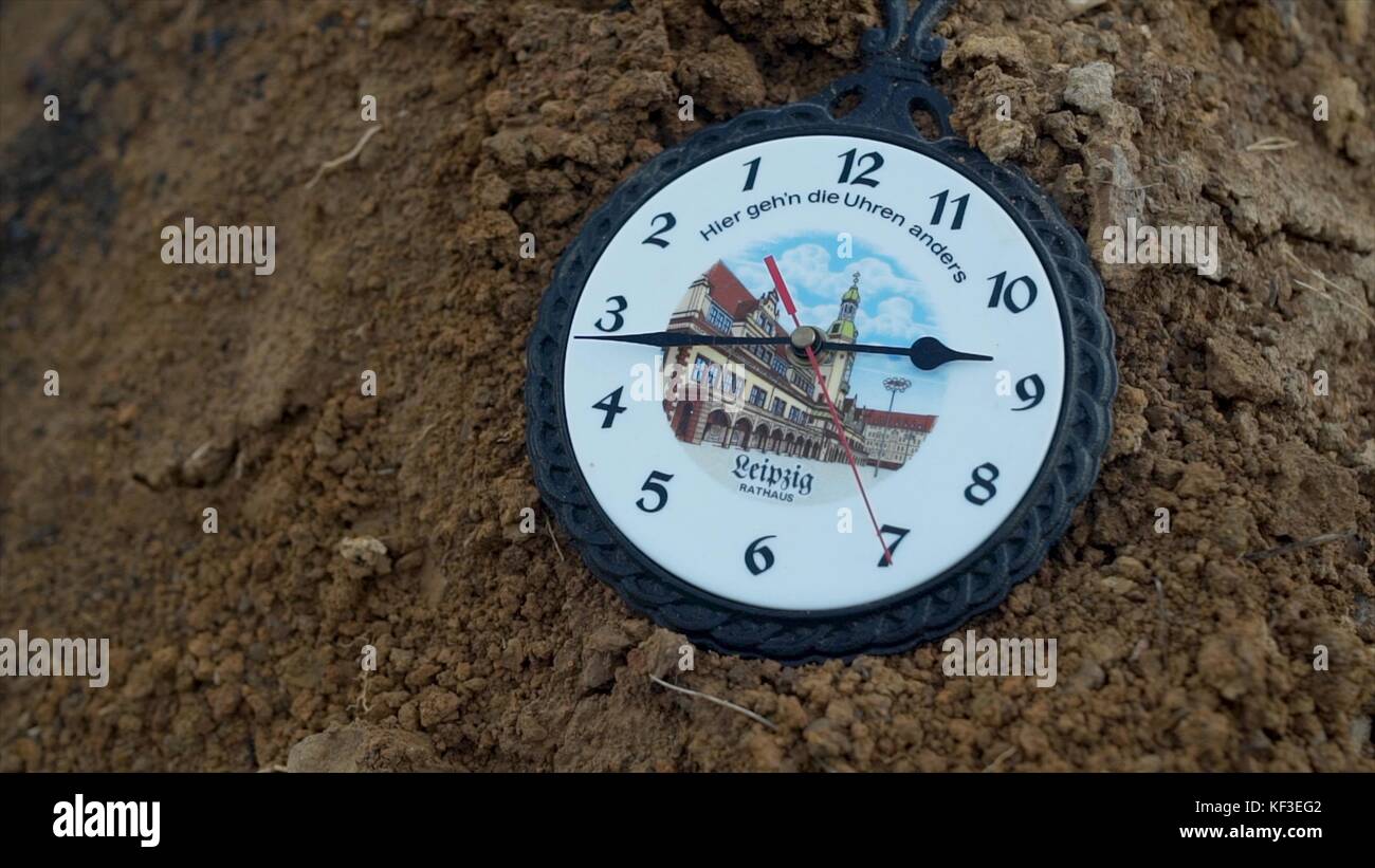 Wall clock wall clocks go back. Footage. Wall clock go backwards ...