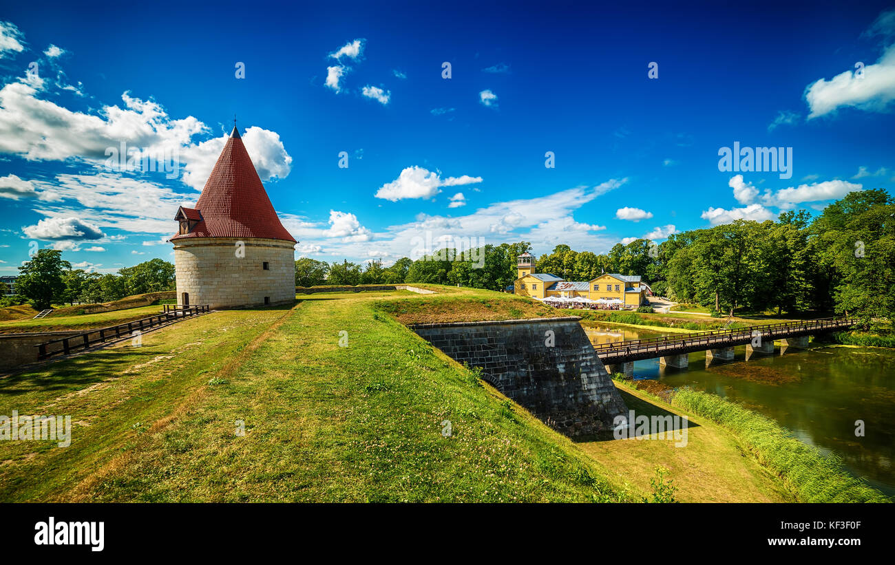 Saarema Island, Estonia: Kuressaare Episcopal Castle Stock Photo - Alamy