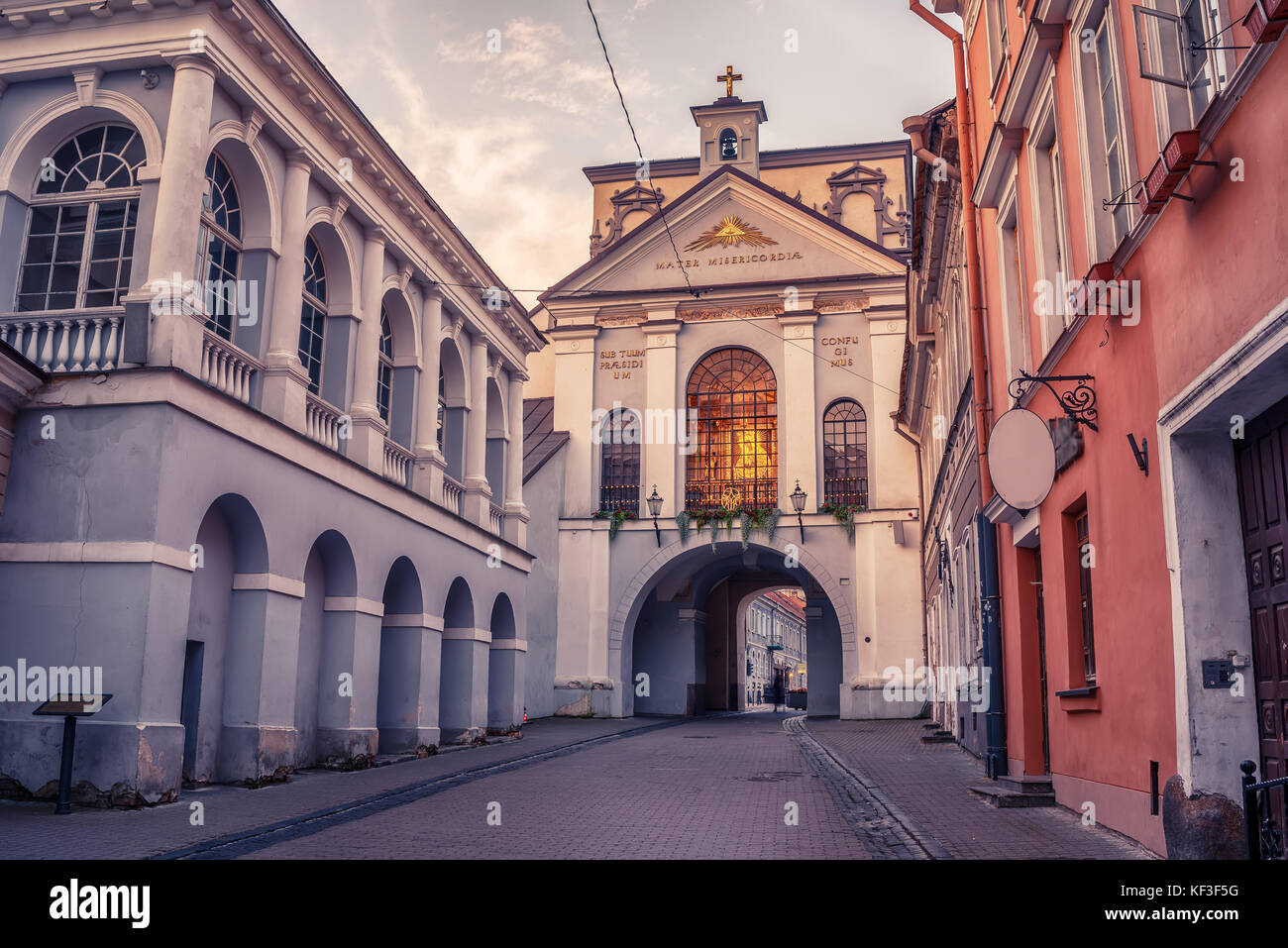 Vilnius, Lithuania: the Gate of Dawn, Lithuanian Ausros, Medininku ...