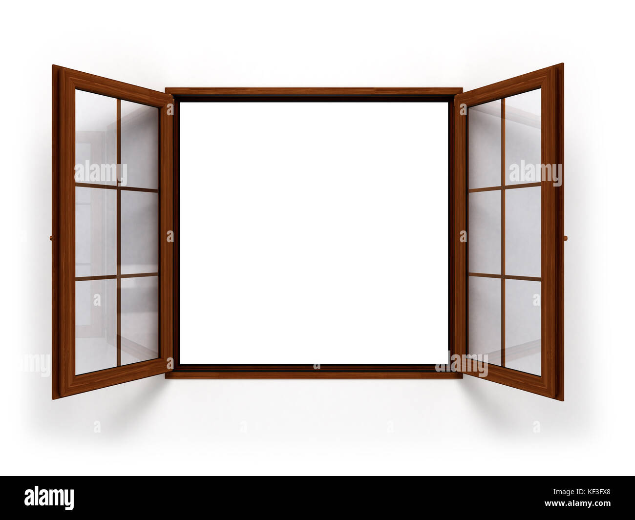 Open wooden door cutout hi-res stock photography and images - Alamy
