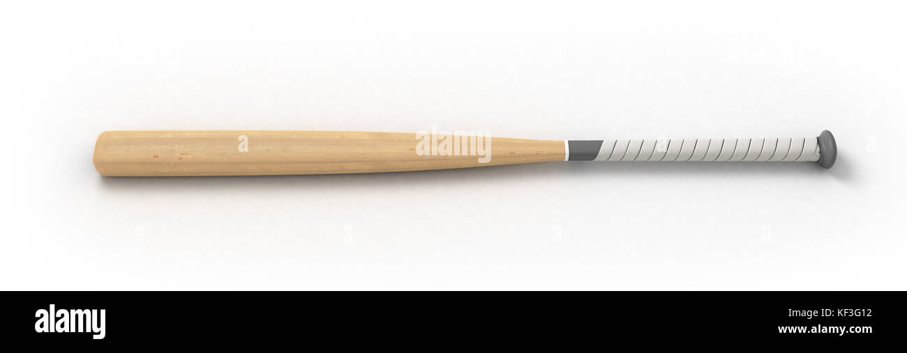 bright baseball bats isolated on white background Stock Photo - Alamy