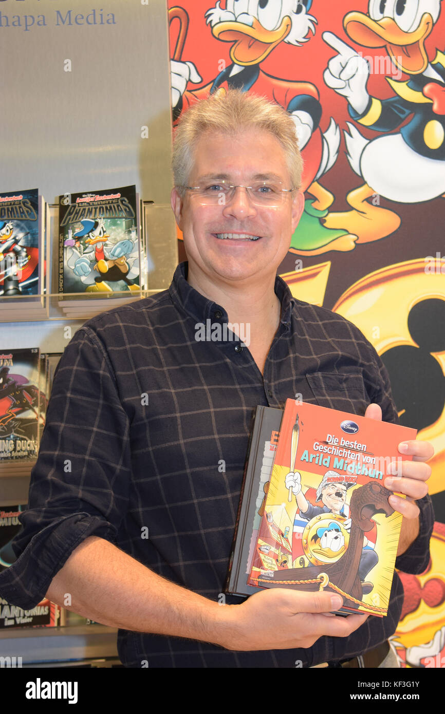 Frankfurt, Germany. 13th Oct, 2017. Arild Midthun (* 1964), norwegian ...