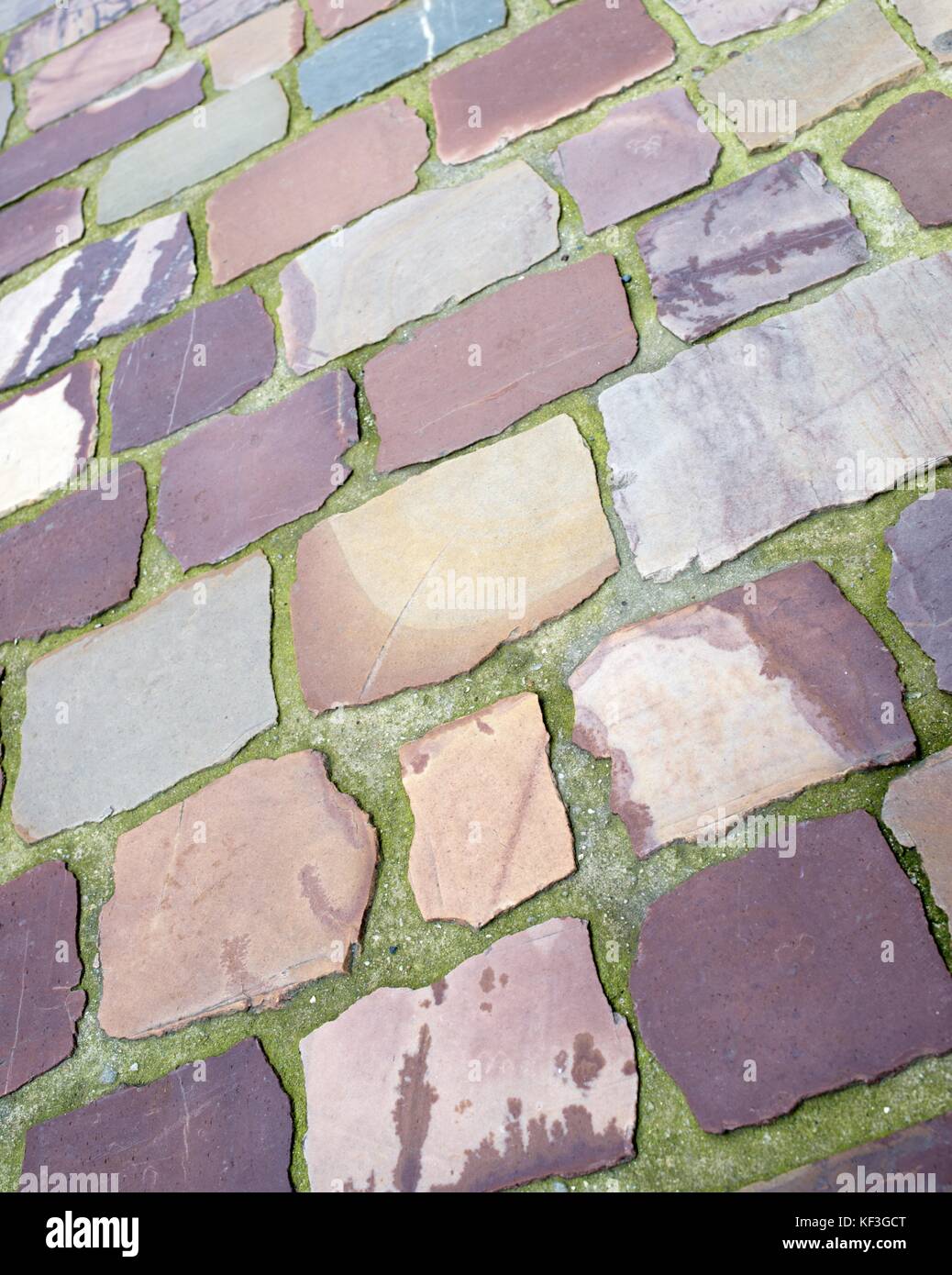 Floor of a street with stone tiles Stock Photo - Alamy