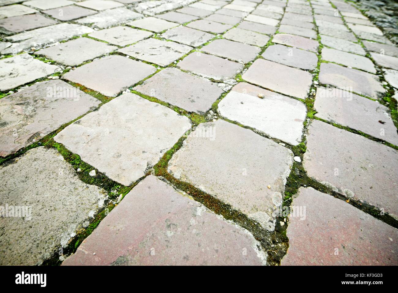 Floor of a street with stone tiles Stock Photo - Alamy