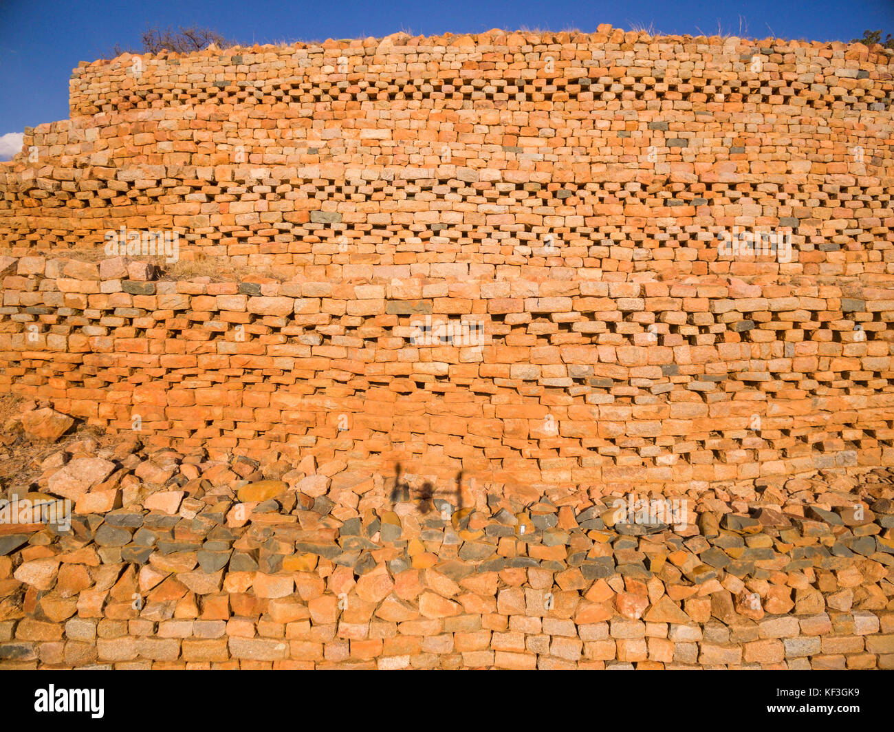 An aerial view of Khami Ruins Stock Photo - Alamy