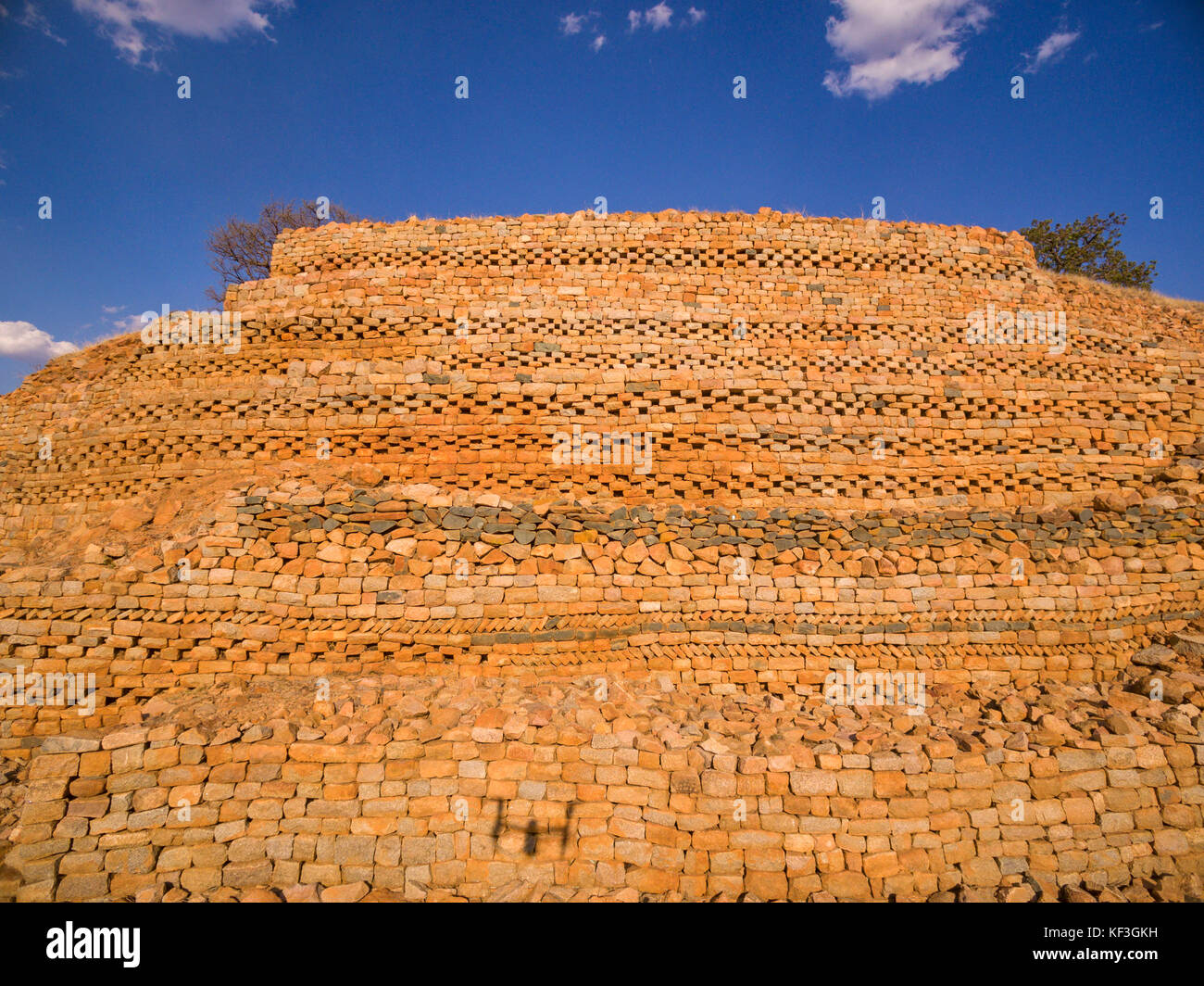 An aerial view of Khami Ruins Stock Photo - Alamy