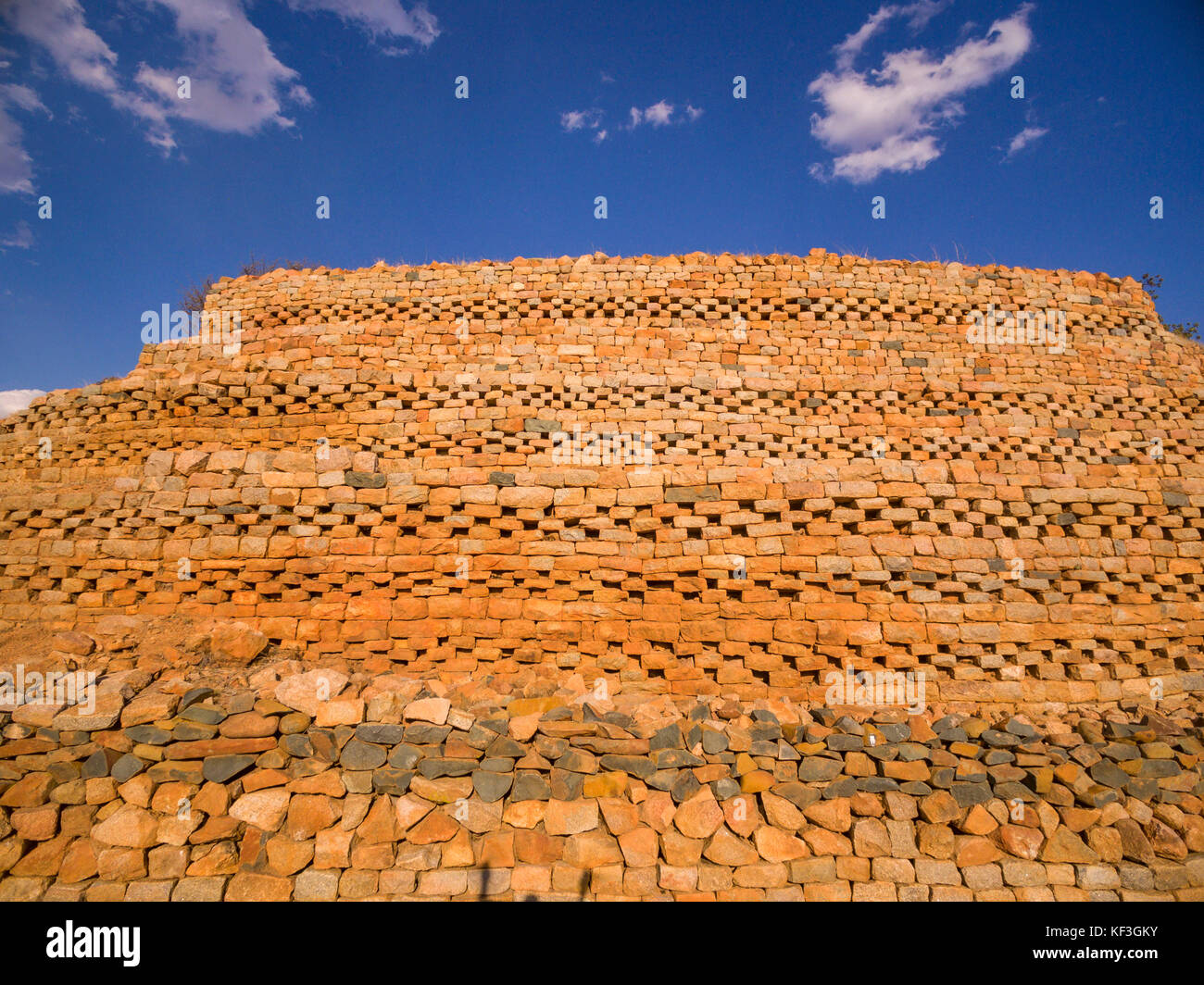 An aerial view of Khami Ruins Stock Photo - Alamy