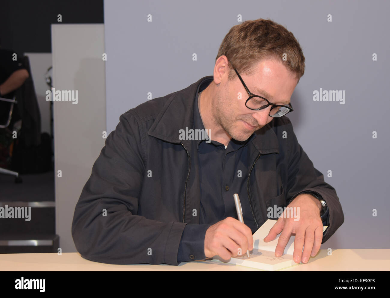 Frankfurt, Germany. 13th Oct, 2017. Jan Weiler (* 1967), german author ...