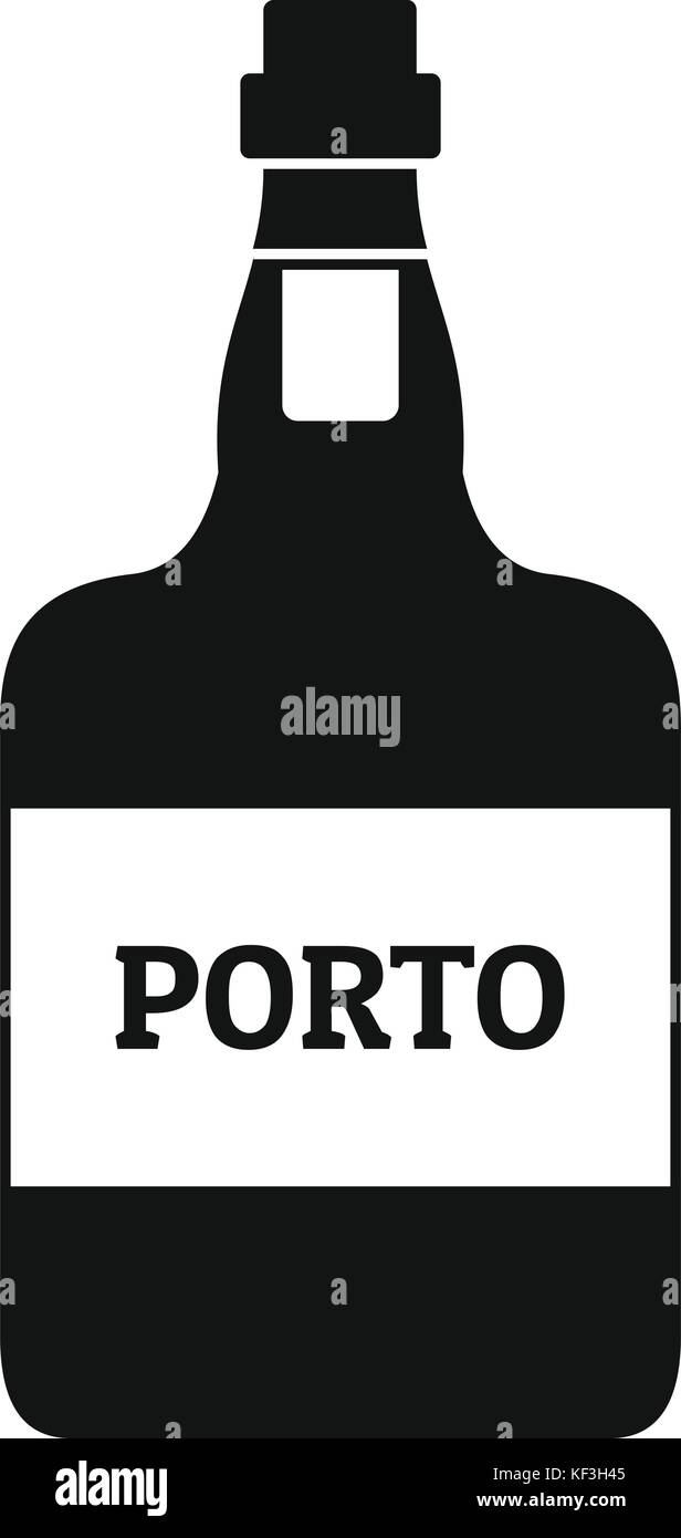 Port wine icon, simple style Stock Vector Image & Art - Alamy