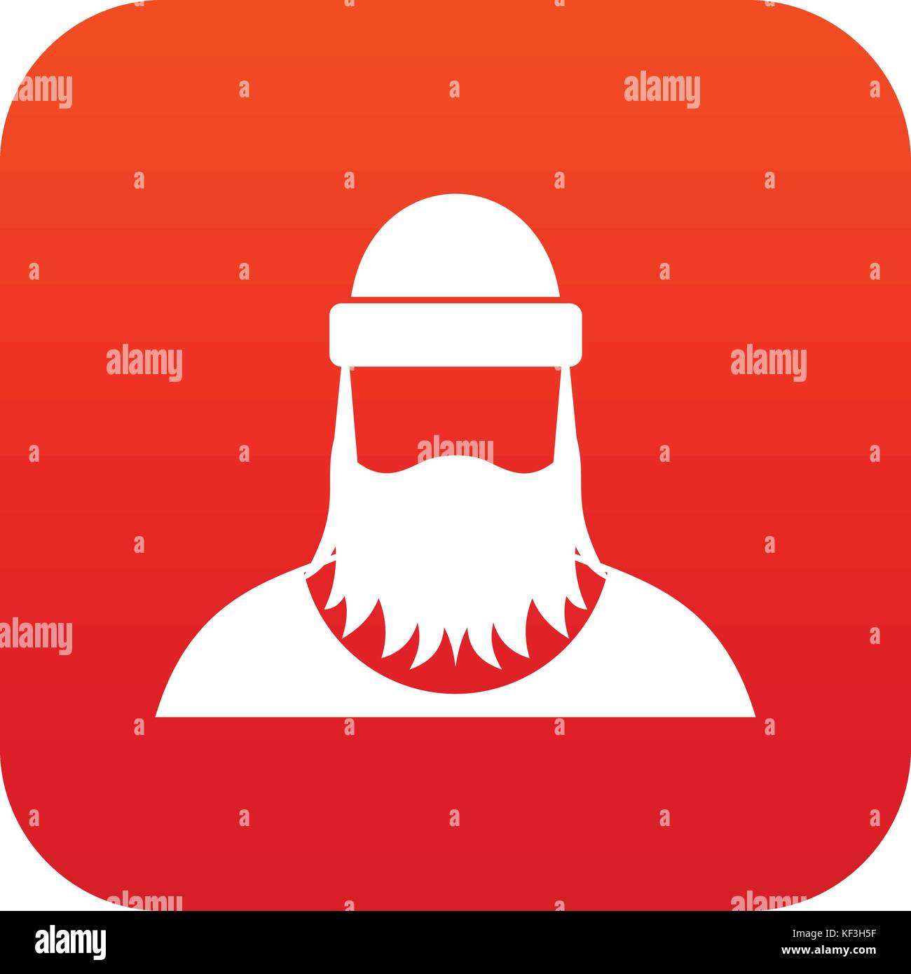 Lumberjack icon digital red Stock Vector Image & Art - Alamy