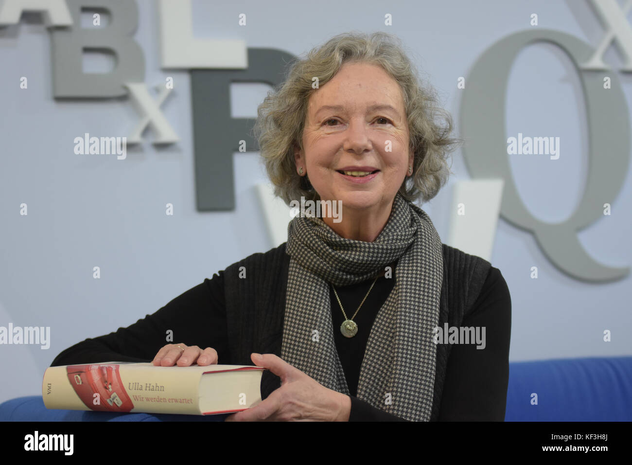 Frankfurt, Germany. 14th Oct, 2017. Ulla Hahn (* 1946), german writer ...