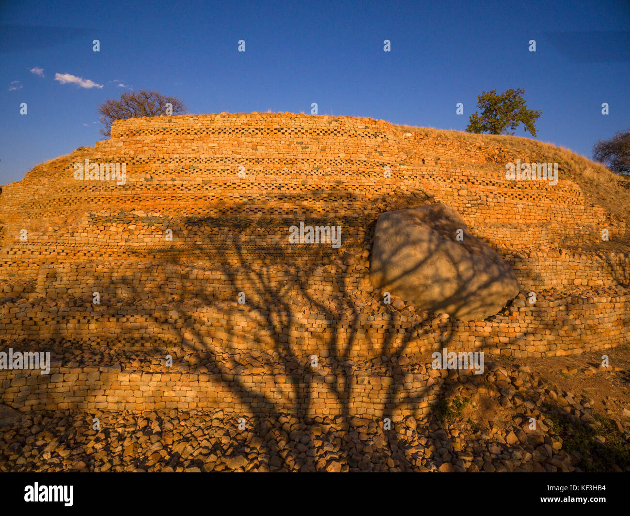 An aerial view of Khami Ruins Stock Photo - Alamy