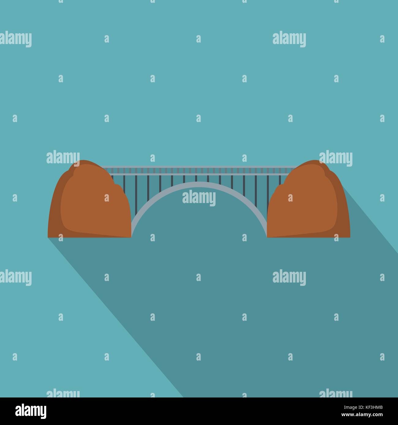 Rope bridge sign Stock Vector Images - Alamy