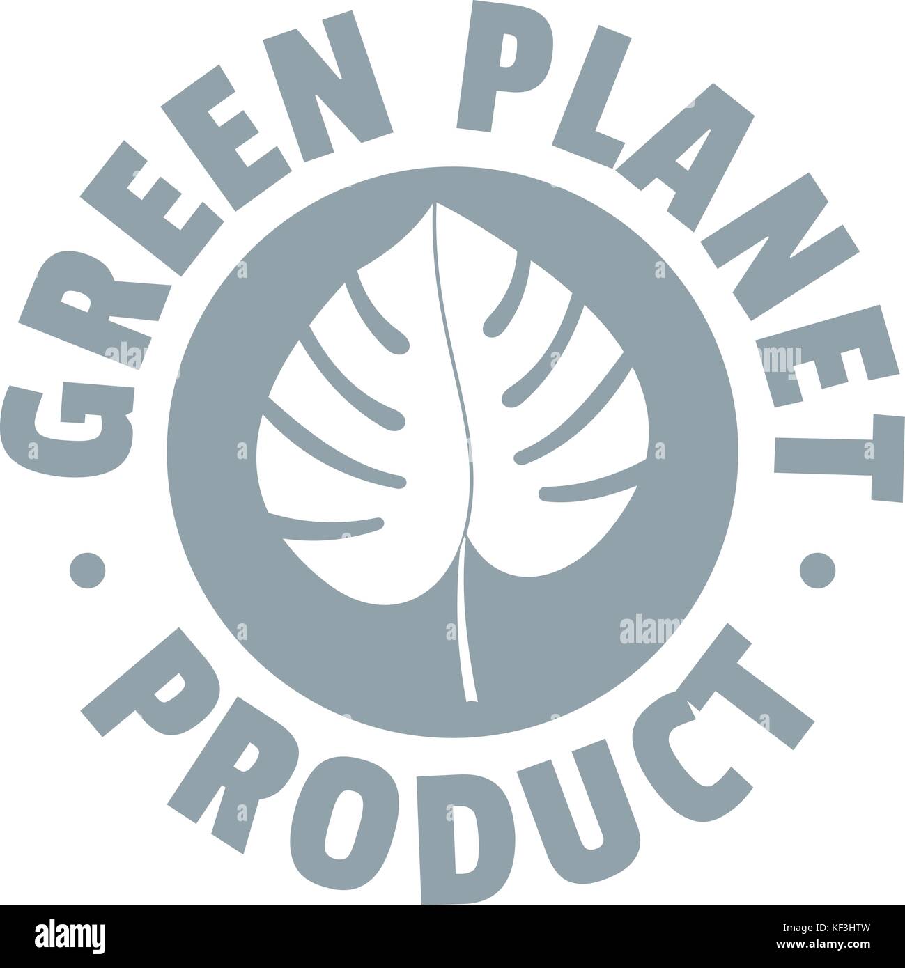 Eco planet logo, simple gray style Stock Vector Image & Art - Alamy