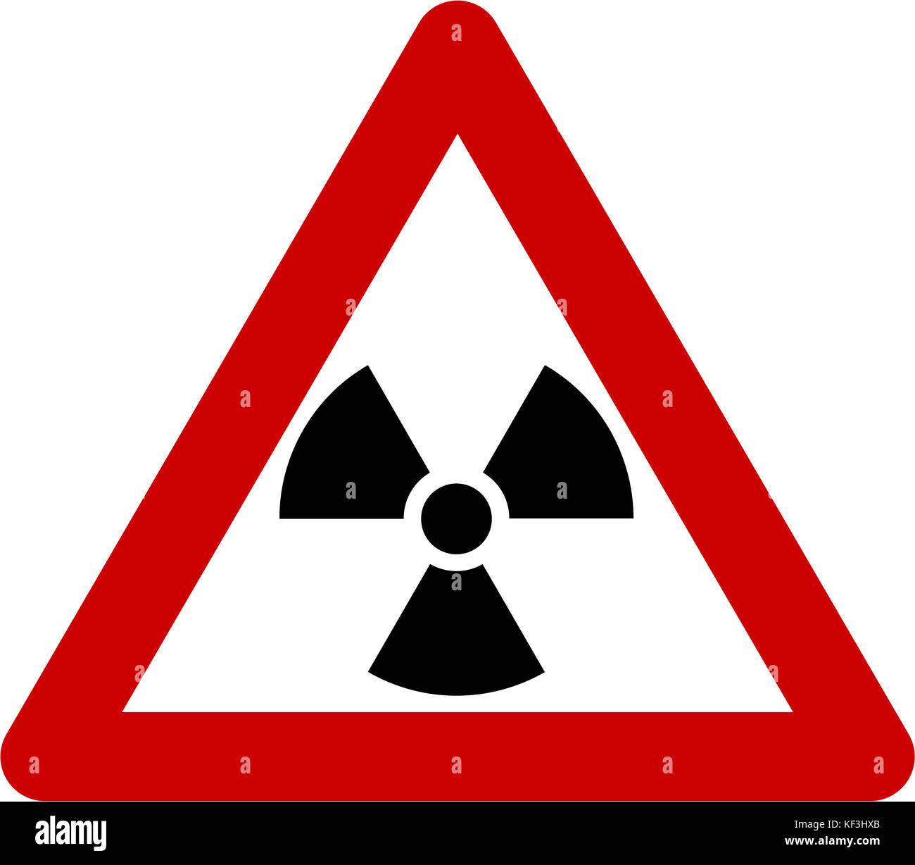 Red Radiation Symbol