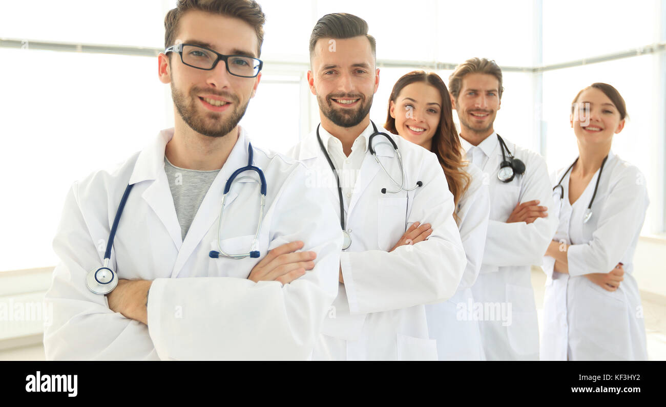 group portrait of leading medical professionals.concept of health Stock ...