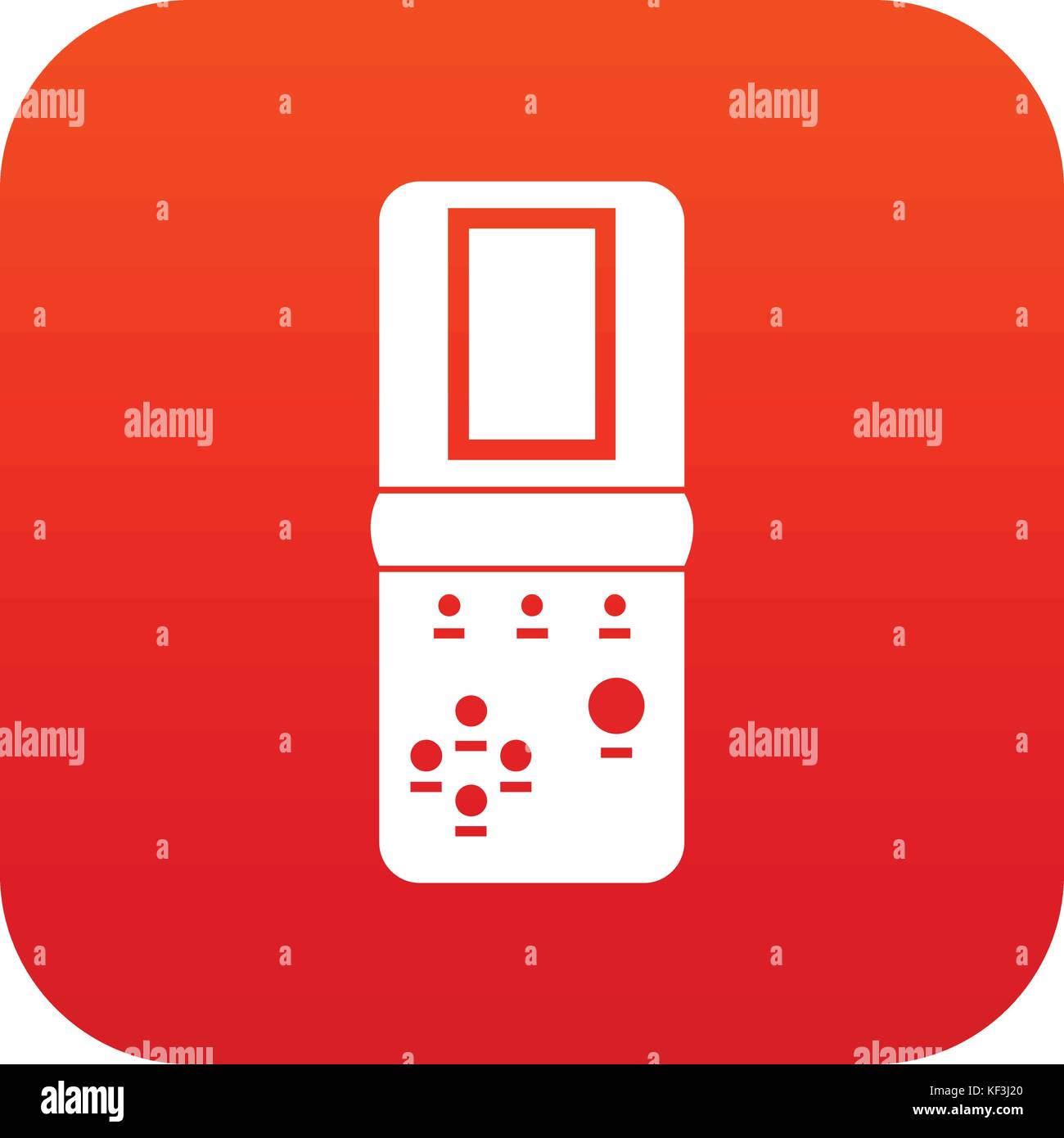 Tetris icon digital red Stock Vector Image & Art - Alamy