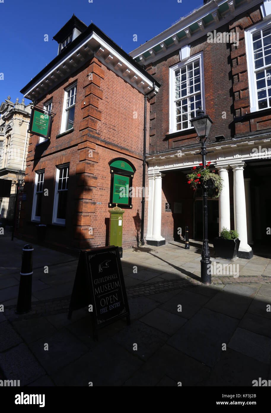 Exterior of Guildhall Museum Rochester Kent UK October 2017 Stock Photo ...