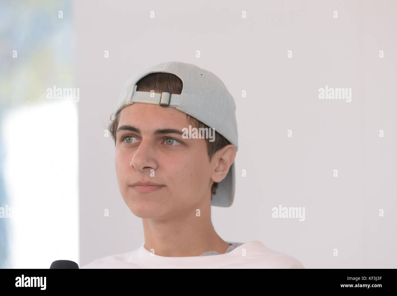 Frankfurt, Germany. 15th Oct, 2017. Lukas Rieger (* 1999), german ...