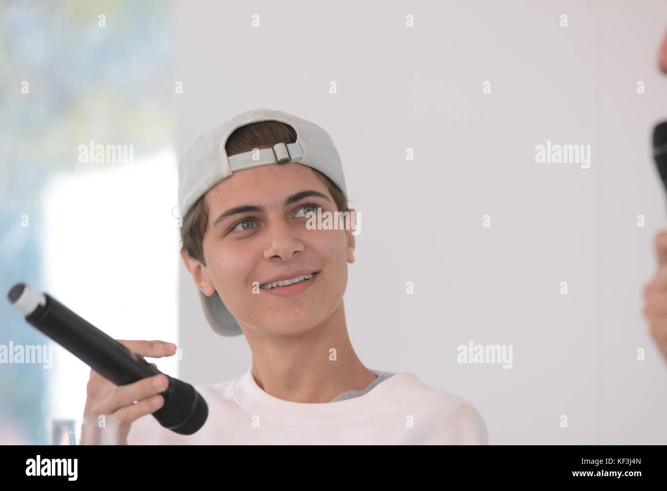 Frankfurt, Germany. 15th Oct, 2017. Lukas Rieger (* 1999), german ...