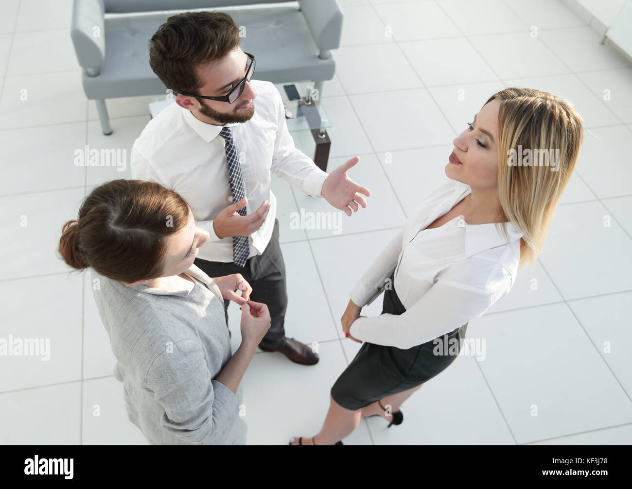 business team arguing in the office. the concept of teamwork Stock ...