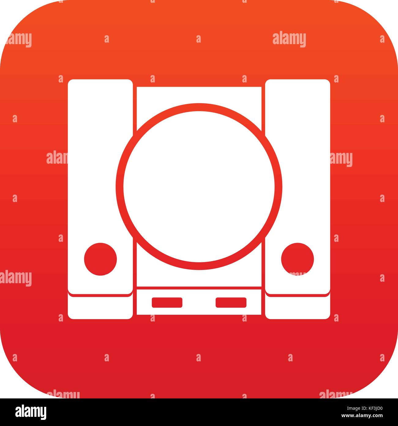 PlayStation icon digital red Stock Vector Image & Art - Alamy