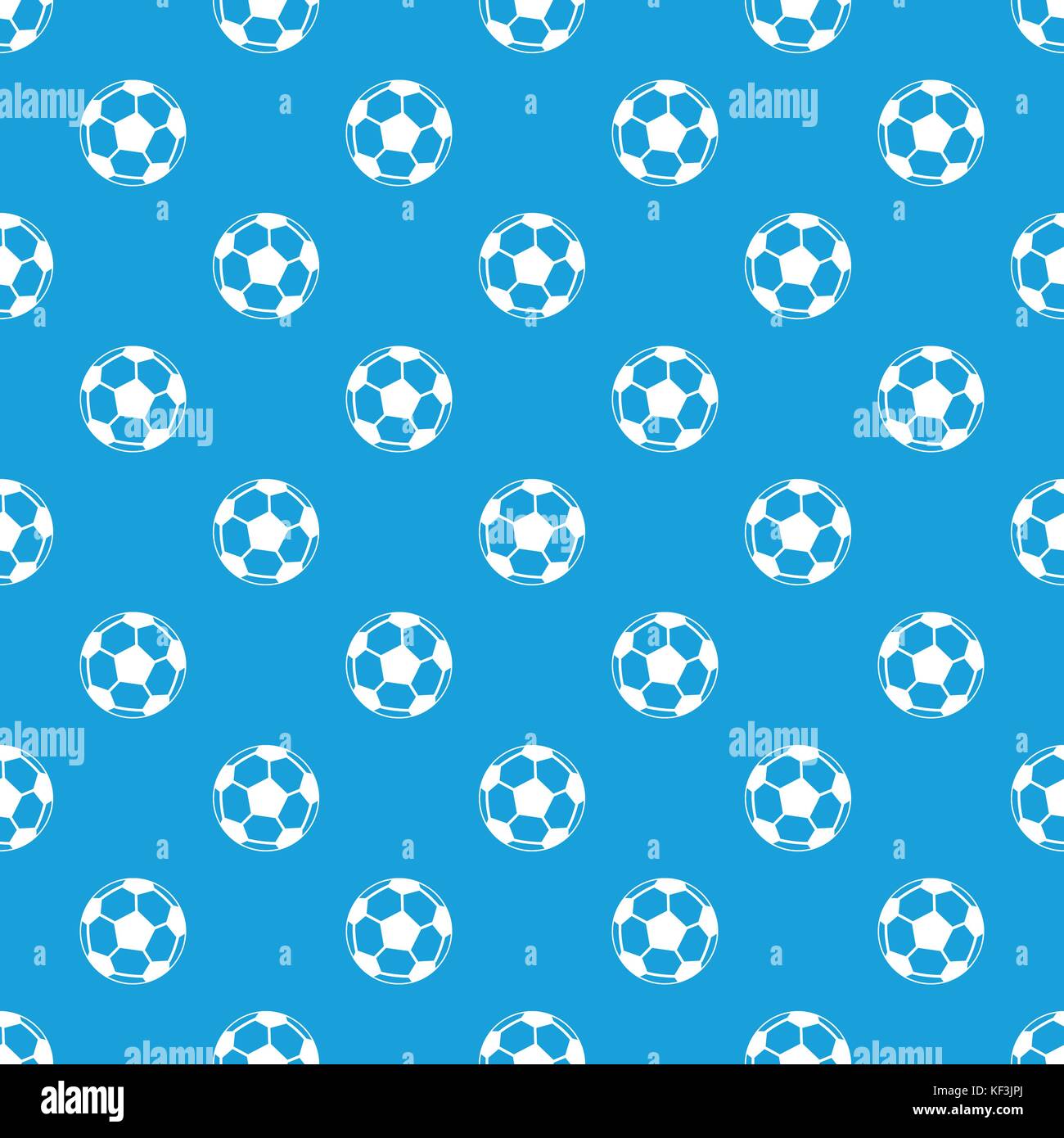 Soccer ball pattern seamless blue Stock Vector Image & Art - Alamy