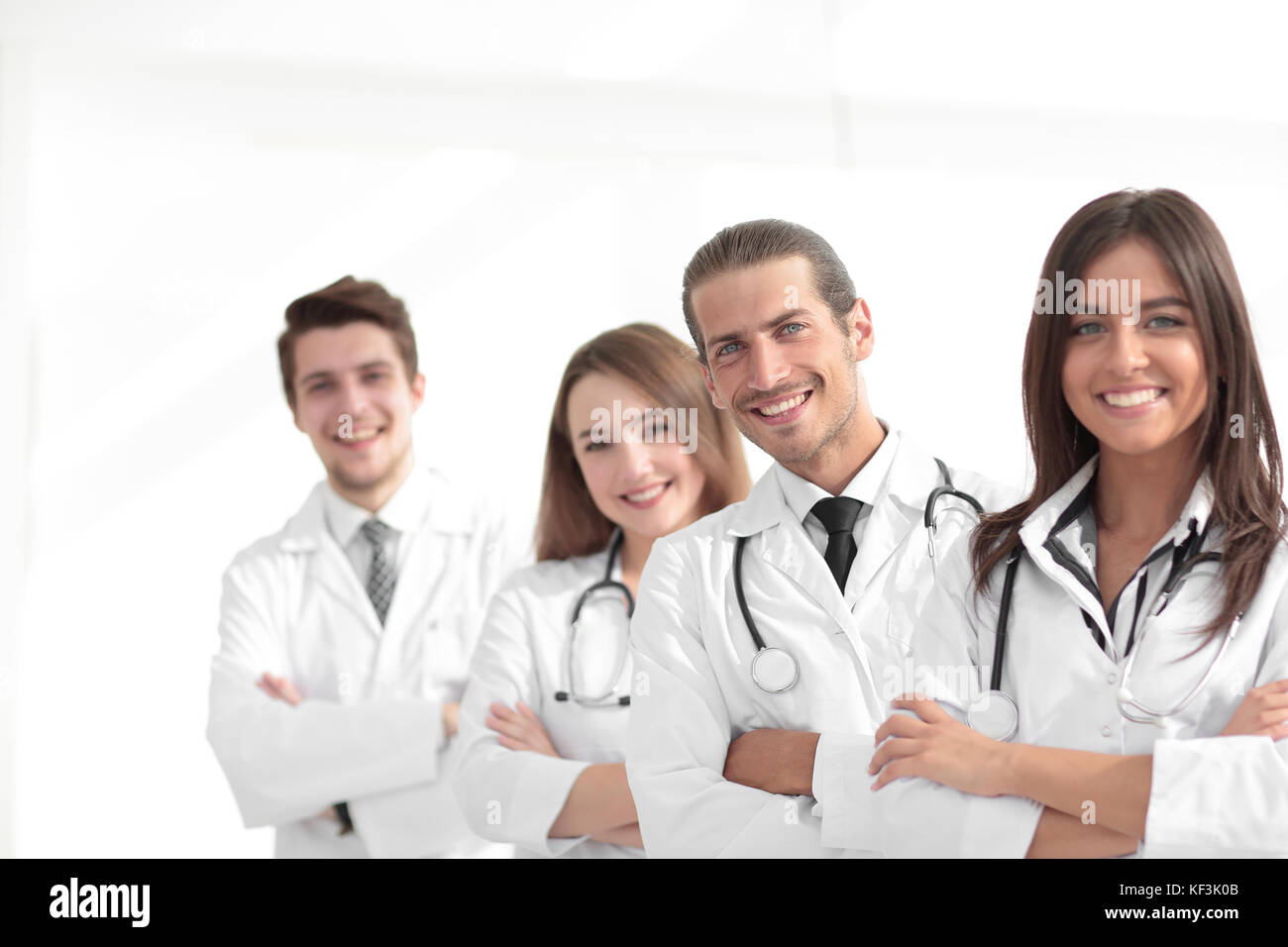 closeup.employees of the medical center Stock Photo - Alamy