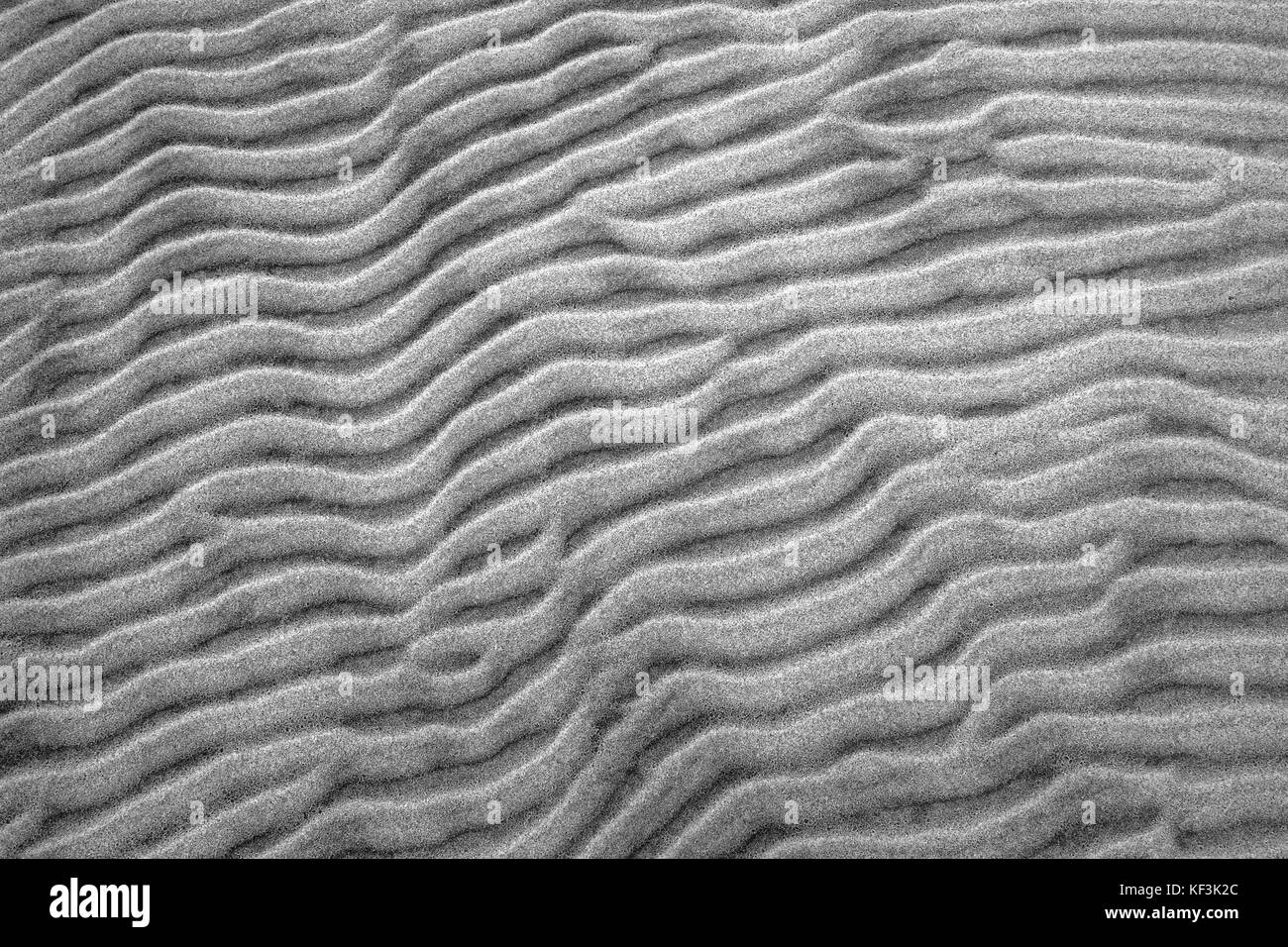 Black and white natural background of sand dune with ripple waves Stock ...