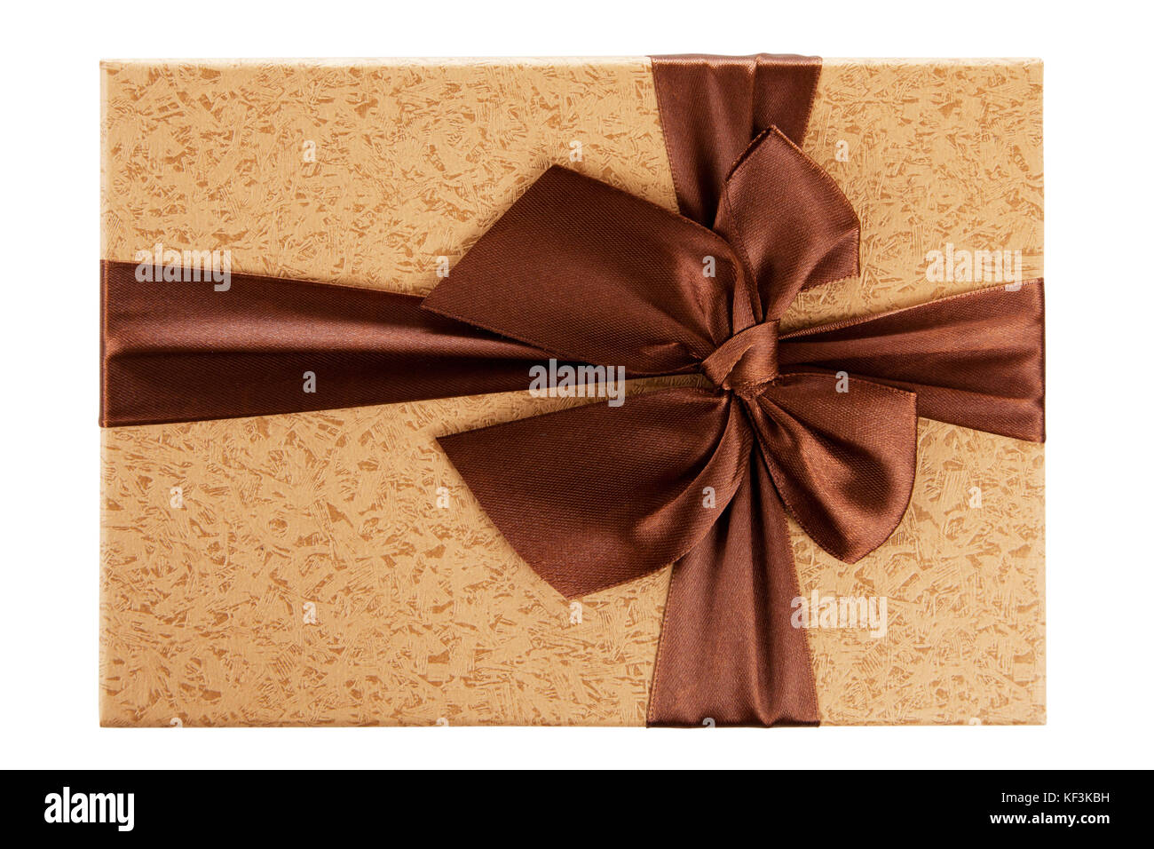 Gift box on white background Stock Photo - Alamy