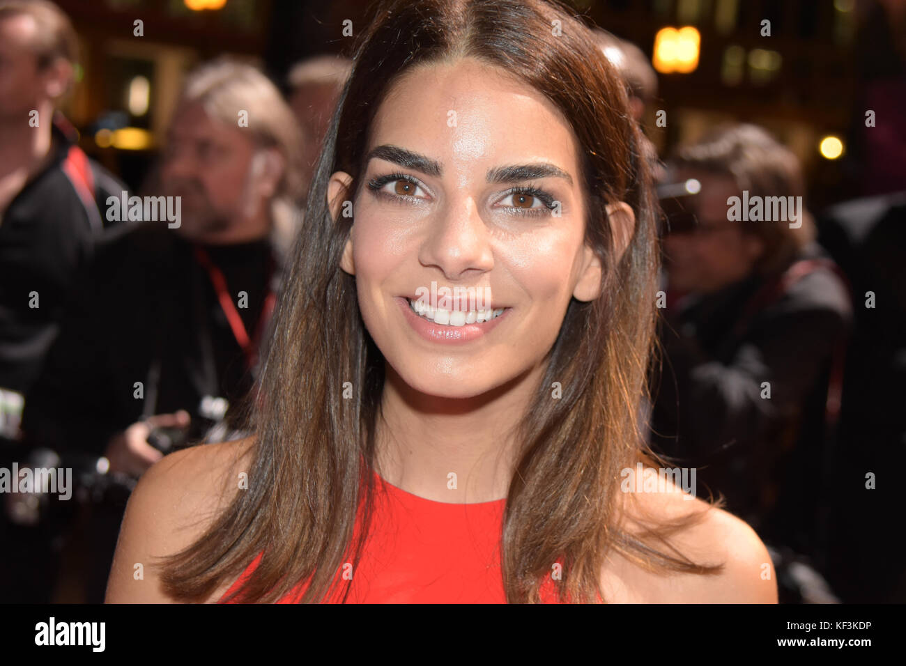 Frankfurt, Germany. 13th Oct, 2017. Lilli Hollunder (* 1986), german ...