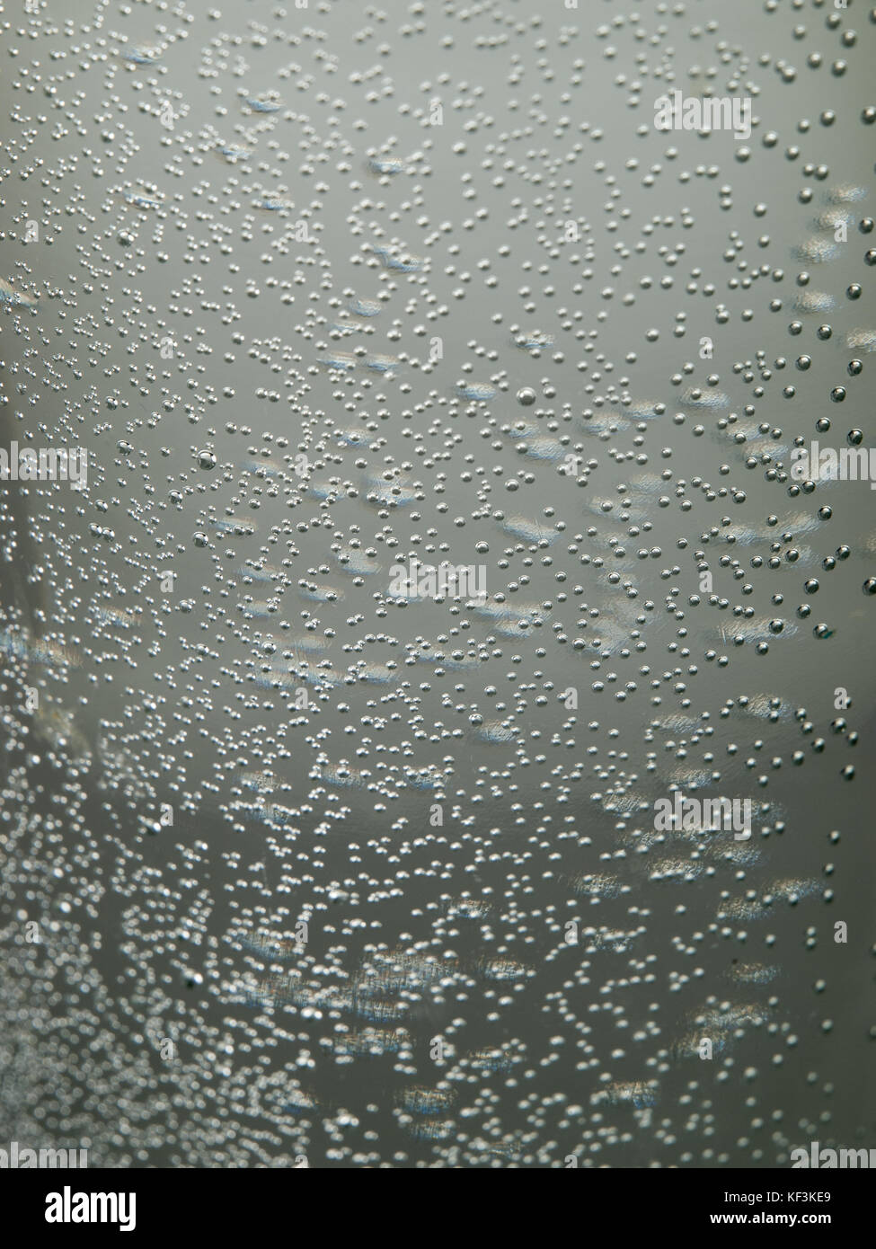 Bubbles in water, rain drops on glass, abstract background Stock Photo ...