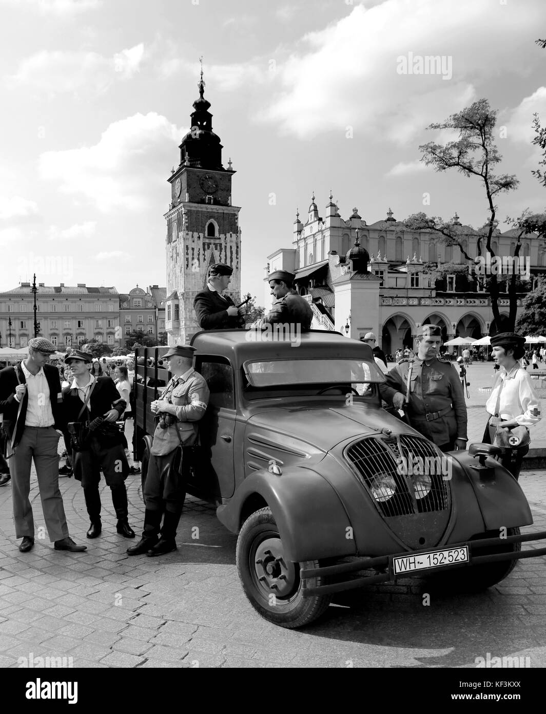 Polish Freedom Fighters, Krakow, Poland Stock Photo - Alamy