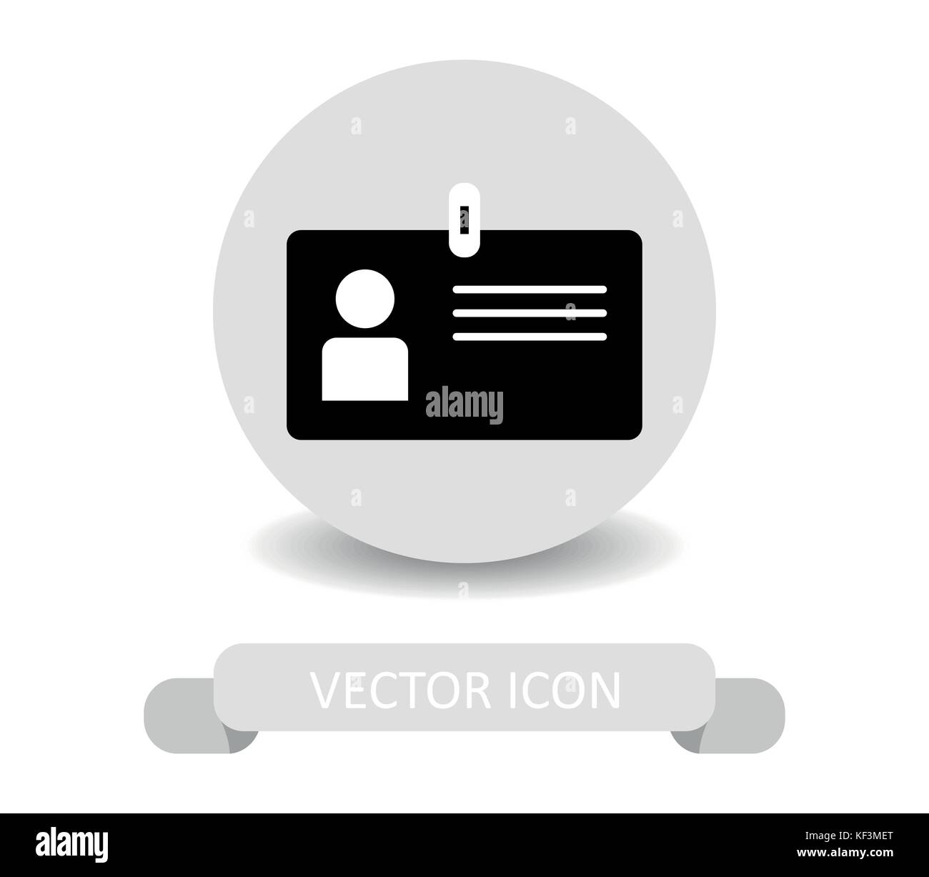 icon member card on white background Stock Vector Image & Art - Alamy