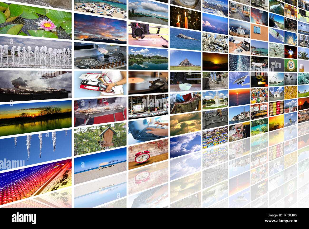 Tv screens wall hi-res stock photography and images - Alamy