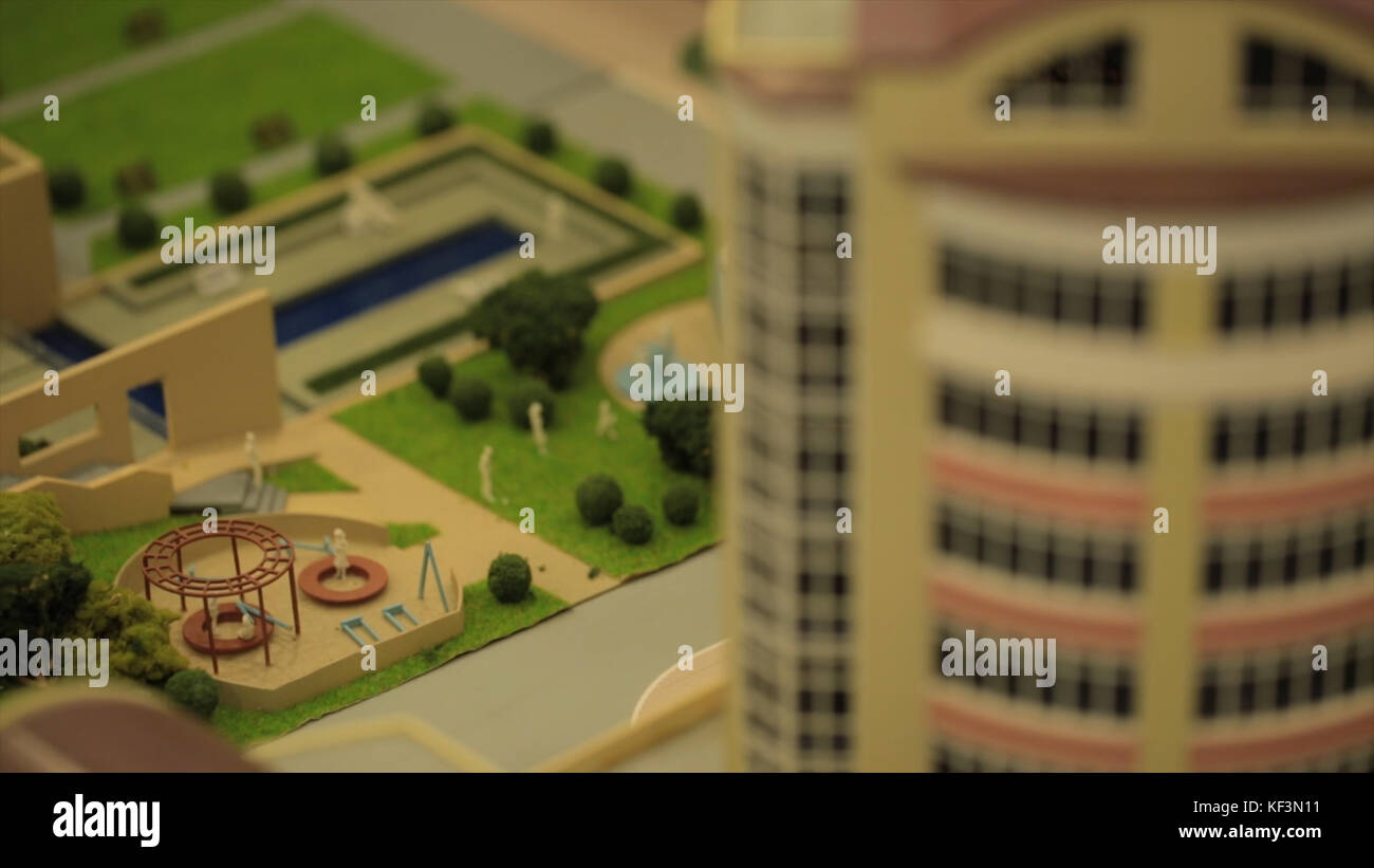 Miniature model,miniature building,city. Model Towns. Miniature model ...