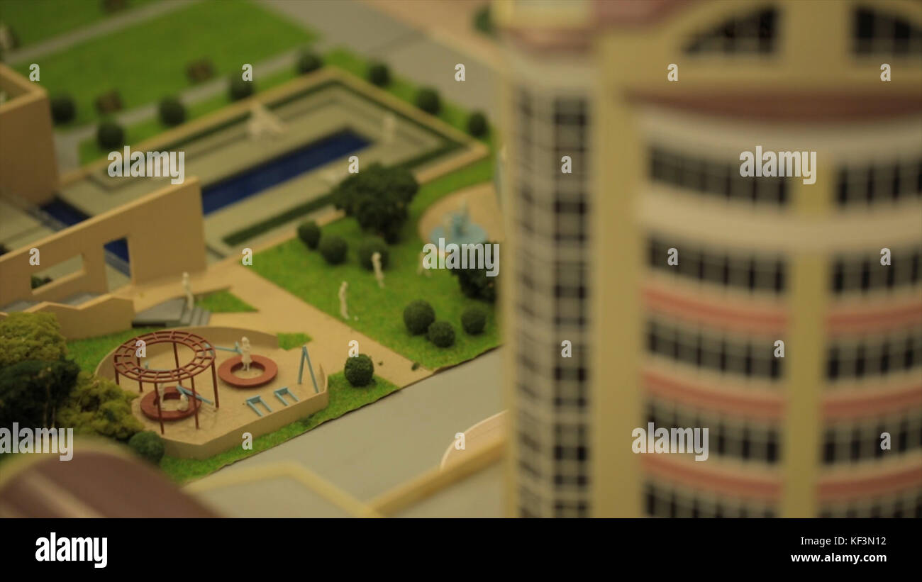 Miniature model,miniature building,city. Model Towns. Miniature model ...