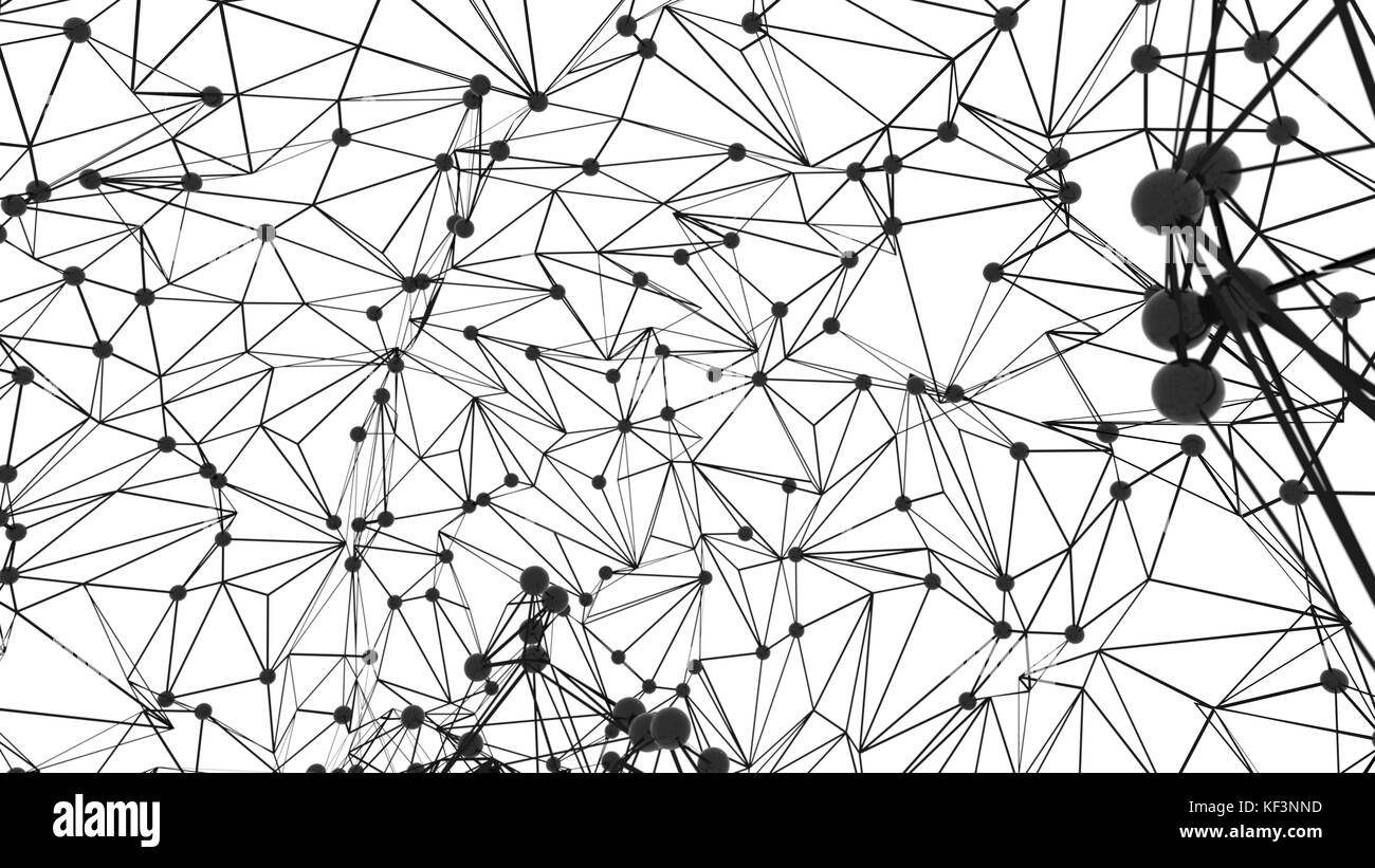 Illustration social networks Black and White Stock Photos & Images - Alamy
